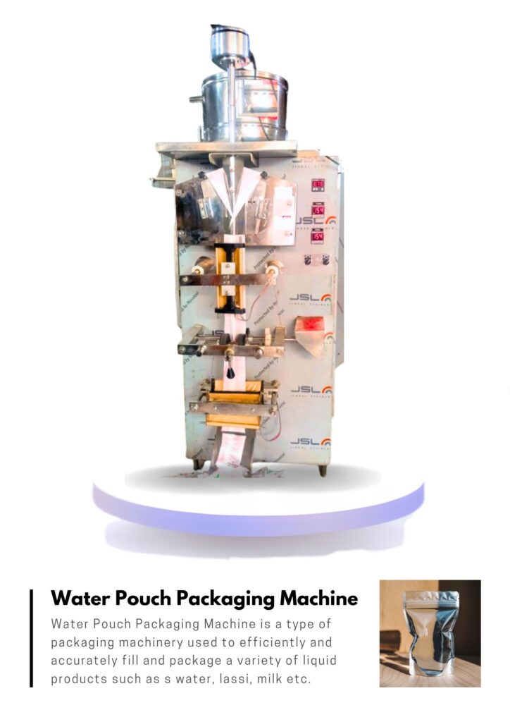 Water Pouch Packing Machine - Vedant Innovation | Pouch Packaging ...