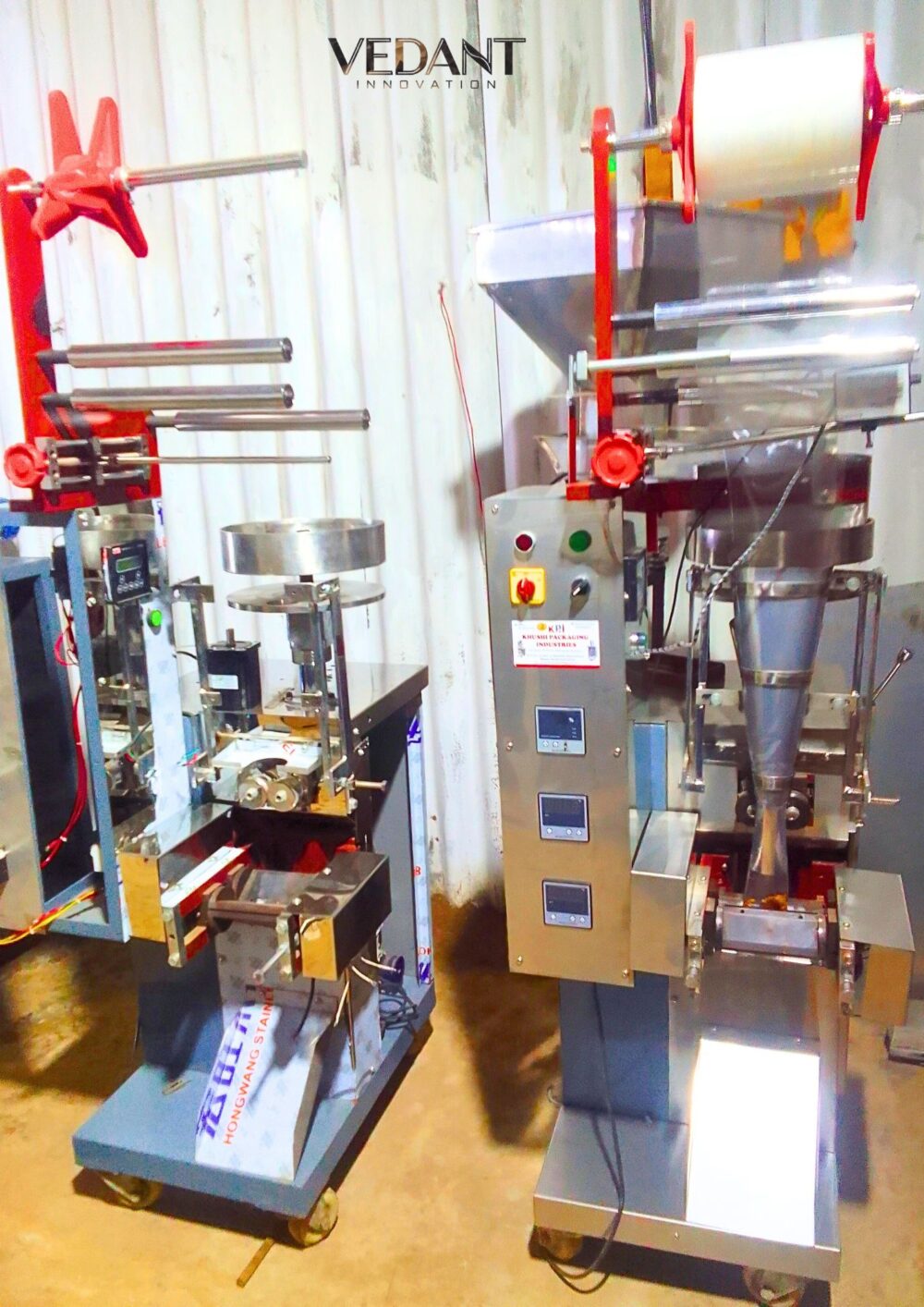 Small Packing Machine - Vedant Innovation | Pouch Packaging Machines ...